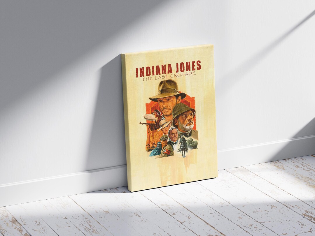 Indiana Jones Poster Indiana Jones Canvas Wall Art Wall Prints Home ...