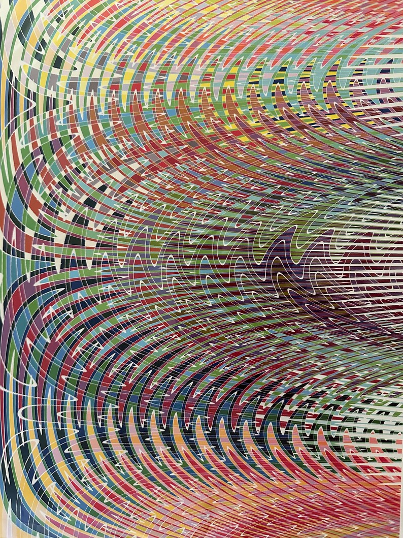 Computer Graphics by Stuart Williams - 80 Years Old Painter - Etsy