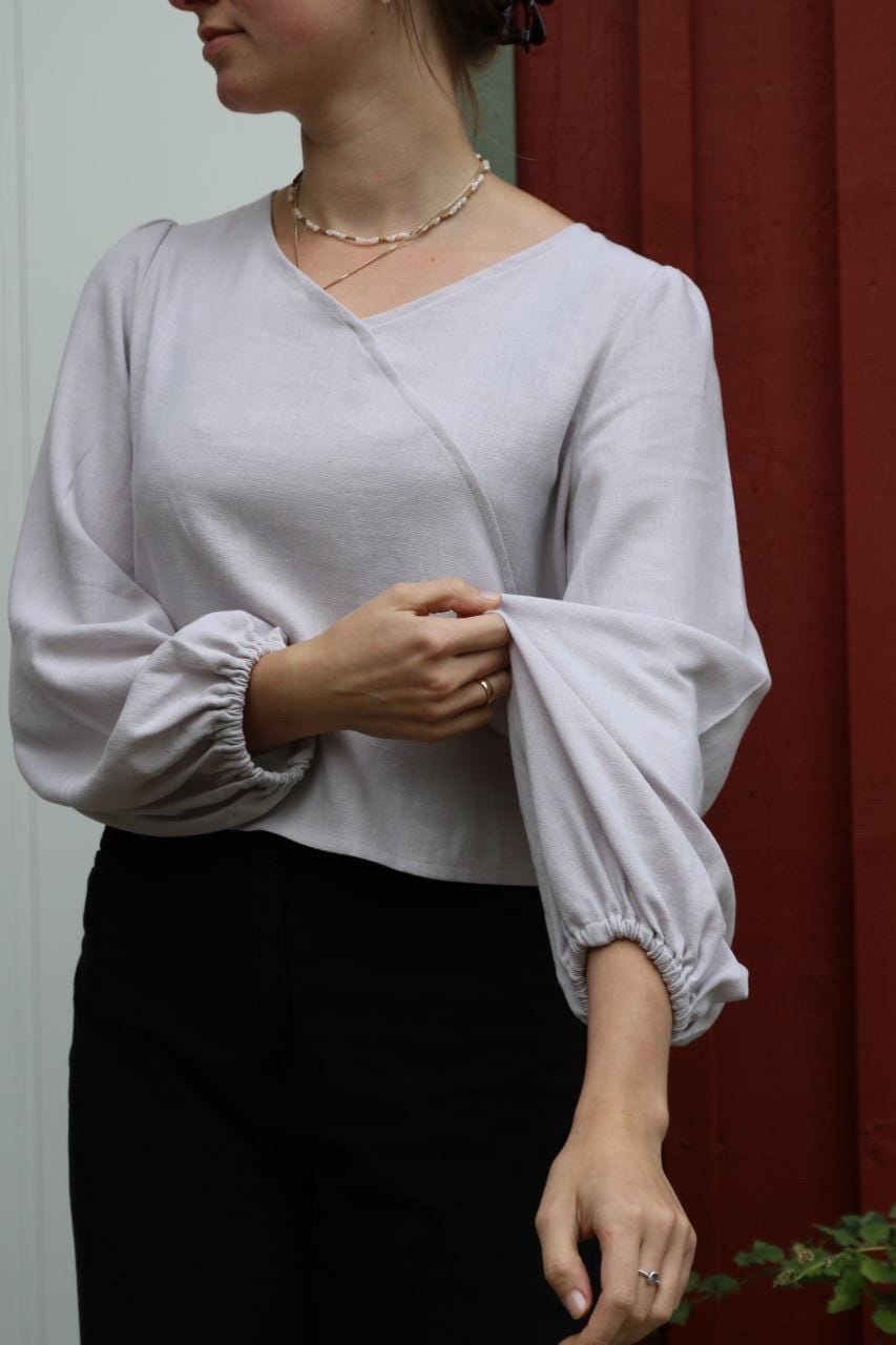 Amelia Blouse PDF Sewing Pattern | Beginner Friendly | Size Inclusive 2 ...