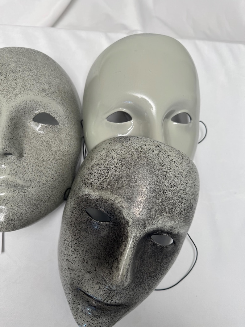 White Mask Varré Mask,halloween Cos Masks, Gifts for Cosplay Lovers - Etsy