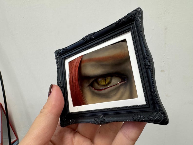 Elden Ring Messmer's Eyes in a Photo Frame Messmer's Eyes, Gamer Gift ...