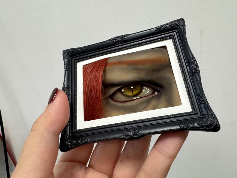 Elden Ring Messmer's Eyes in a Photo Frame Messmer's Eyes, Gamer Gift ...