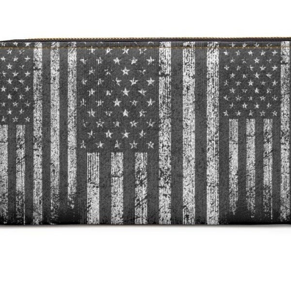 American Flag Wallet - Etsy