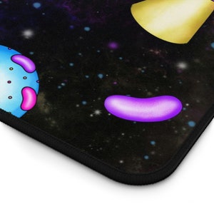 Space Galaxy Mouse Pad~cute Alien Desk Mat|kawaii Office Decor|teen PC ...