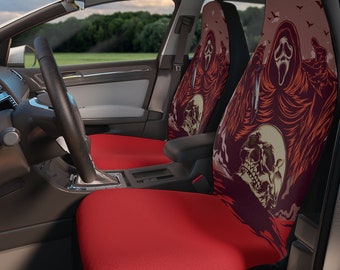 Ghostface Car Seat Covers - Etsy