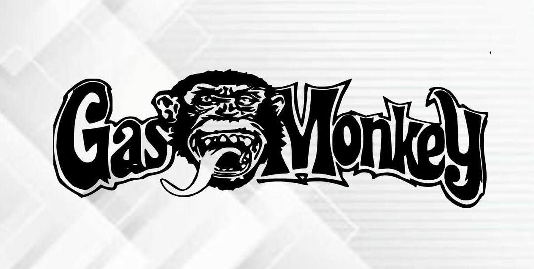 Sticker Stickers Gas Monkey Decoration Interior Exterior - Etsy