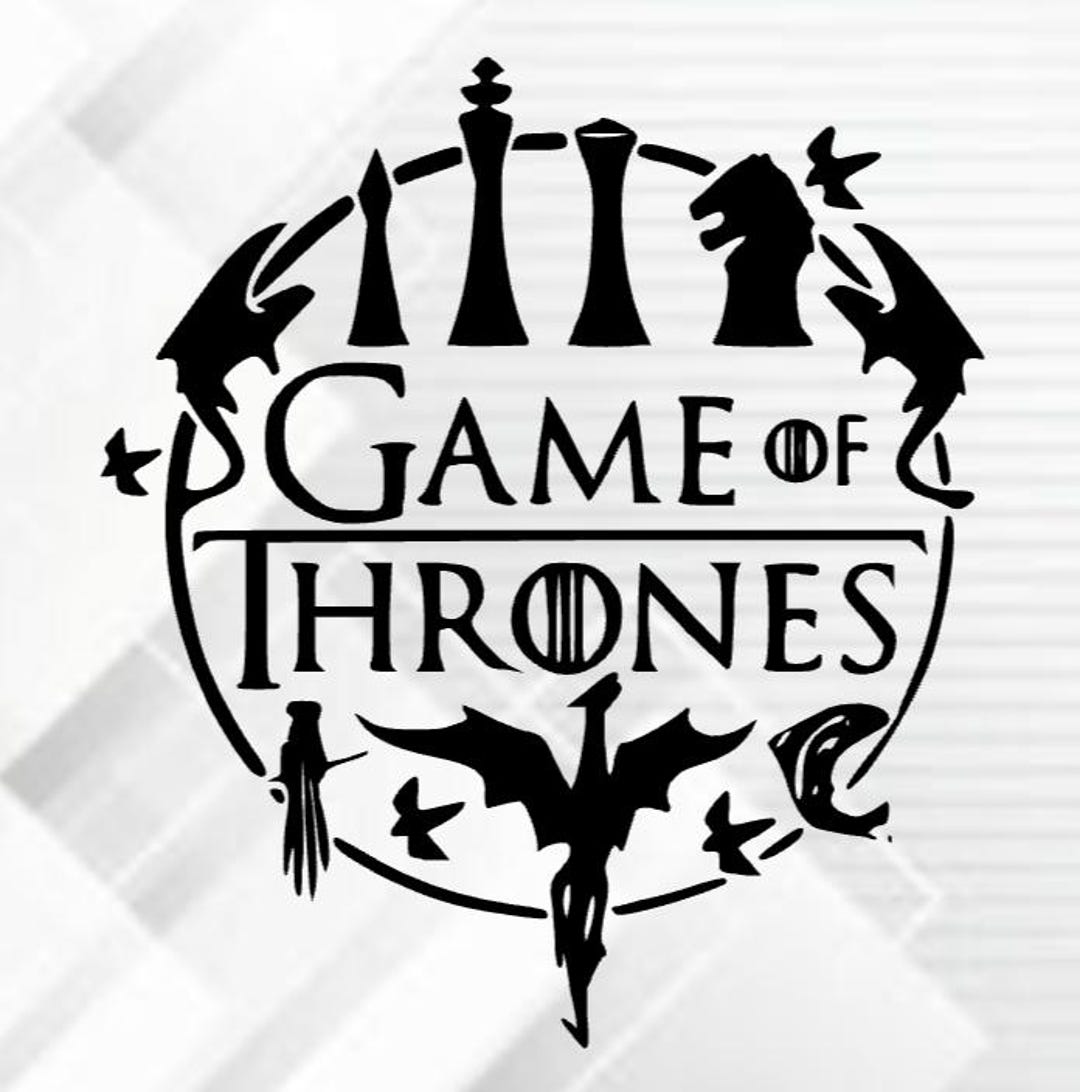 Sticker Stickers Logo Game of Thrones Decoration Interior Exterior - Etsy
