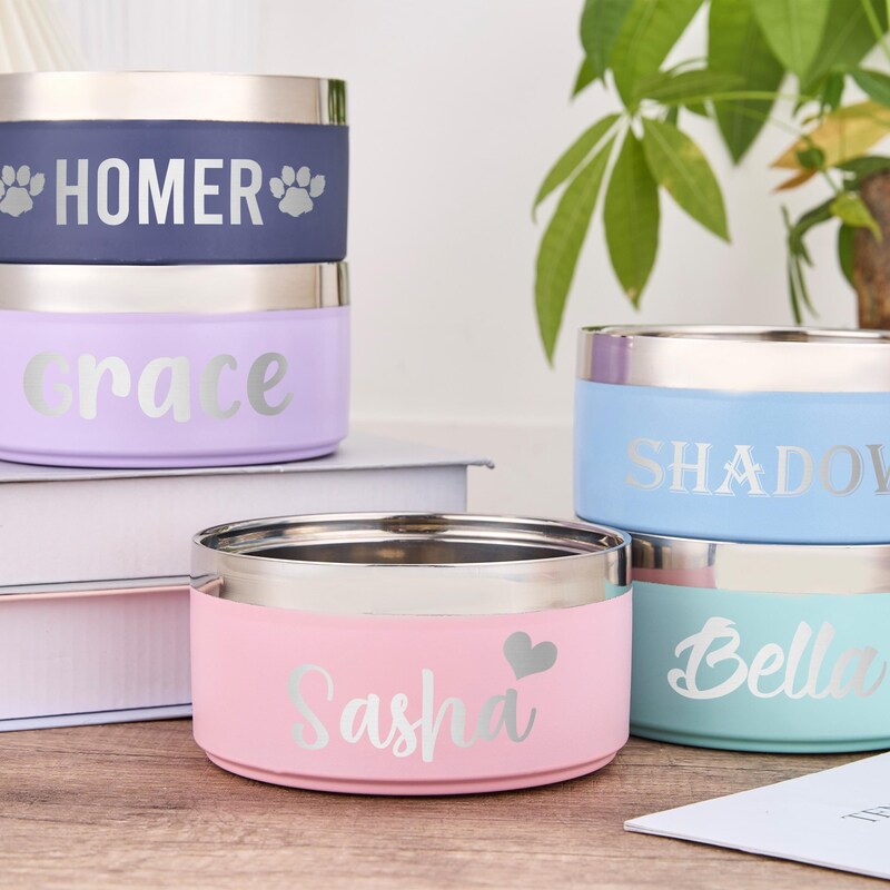 Dog Food Bowl - Etsy