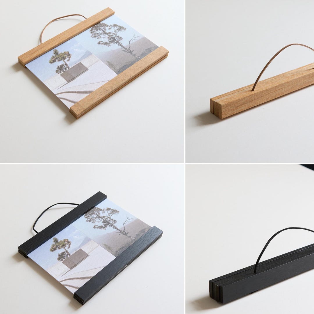 Picture Ledge Poster Ledge Magnetic 21 Cm / in DIN A4 Format – Teak ...
