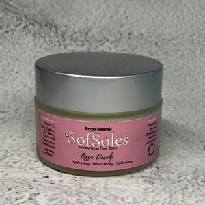 Rose Petals Moisturizing Foot Balm - Etsy