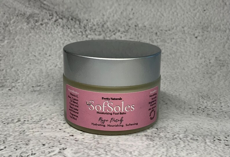 Rose Petals Moisturizing Foot Balm - Etsy