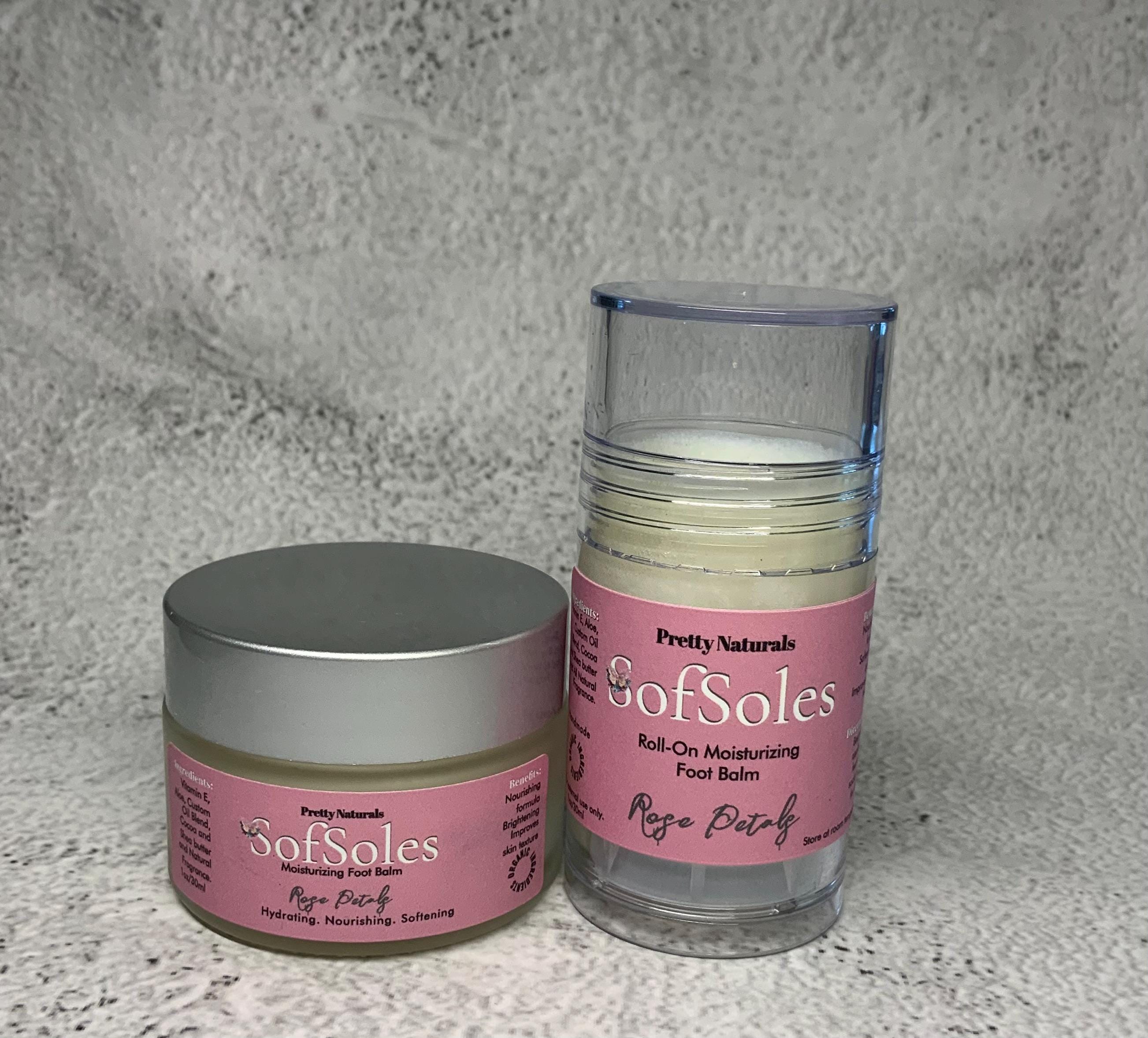 Rose Petals Moisturizing Foot Balm - Etsy