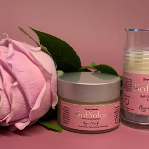 Rose Petals Moisturizing Foot Balm - Etsy