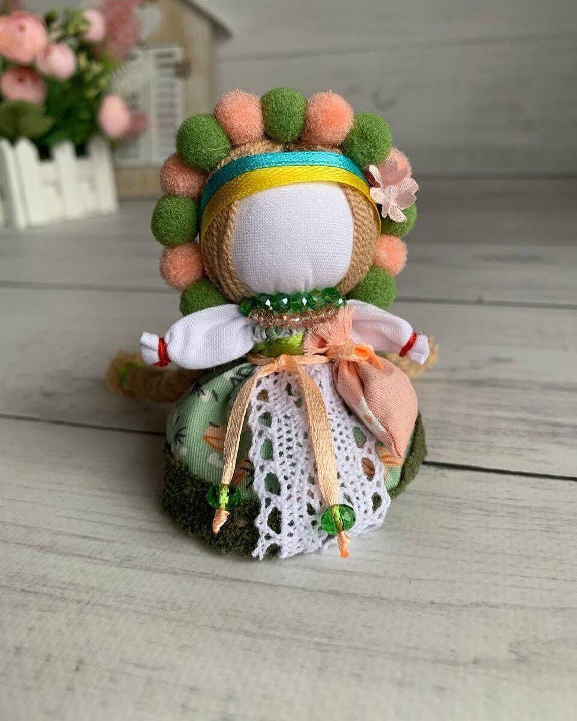 Handmade Motanka Doll, Bereginya Doll, Traditional Slavic Doll, Folk ...
