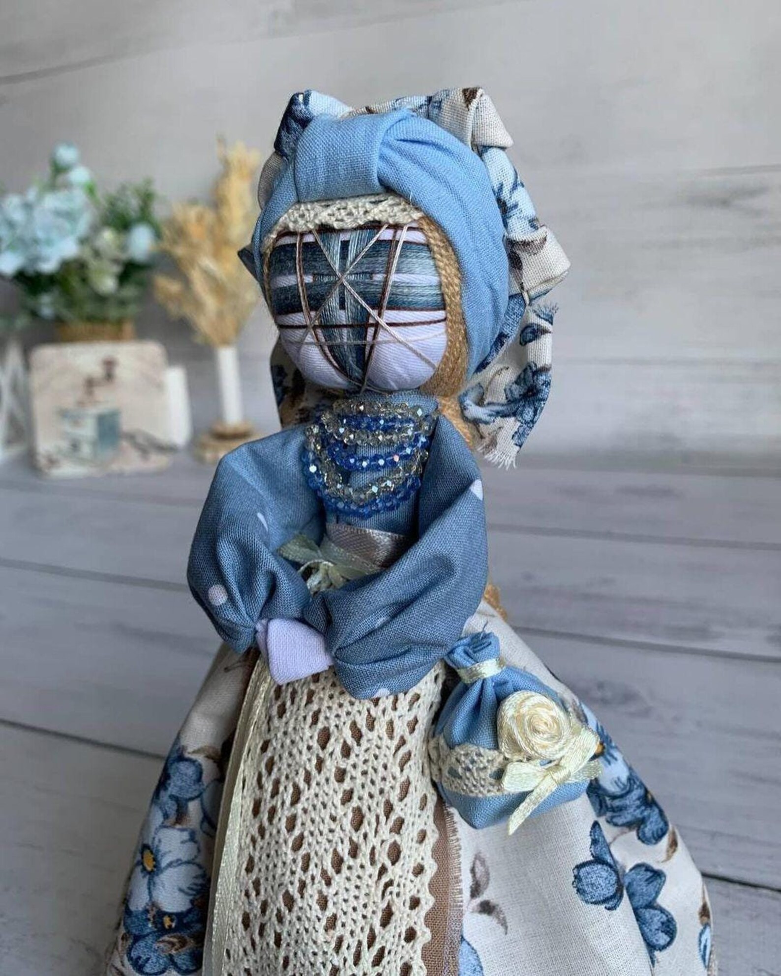 Handmade Motanka Doll, Bereginya Doll, Traditional Slavic Doll, Folk ...