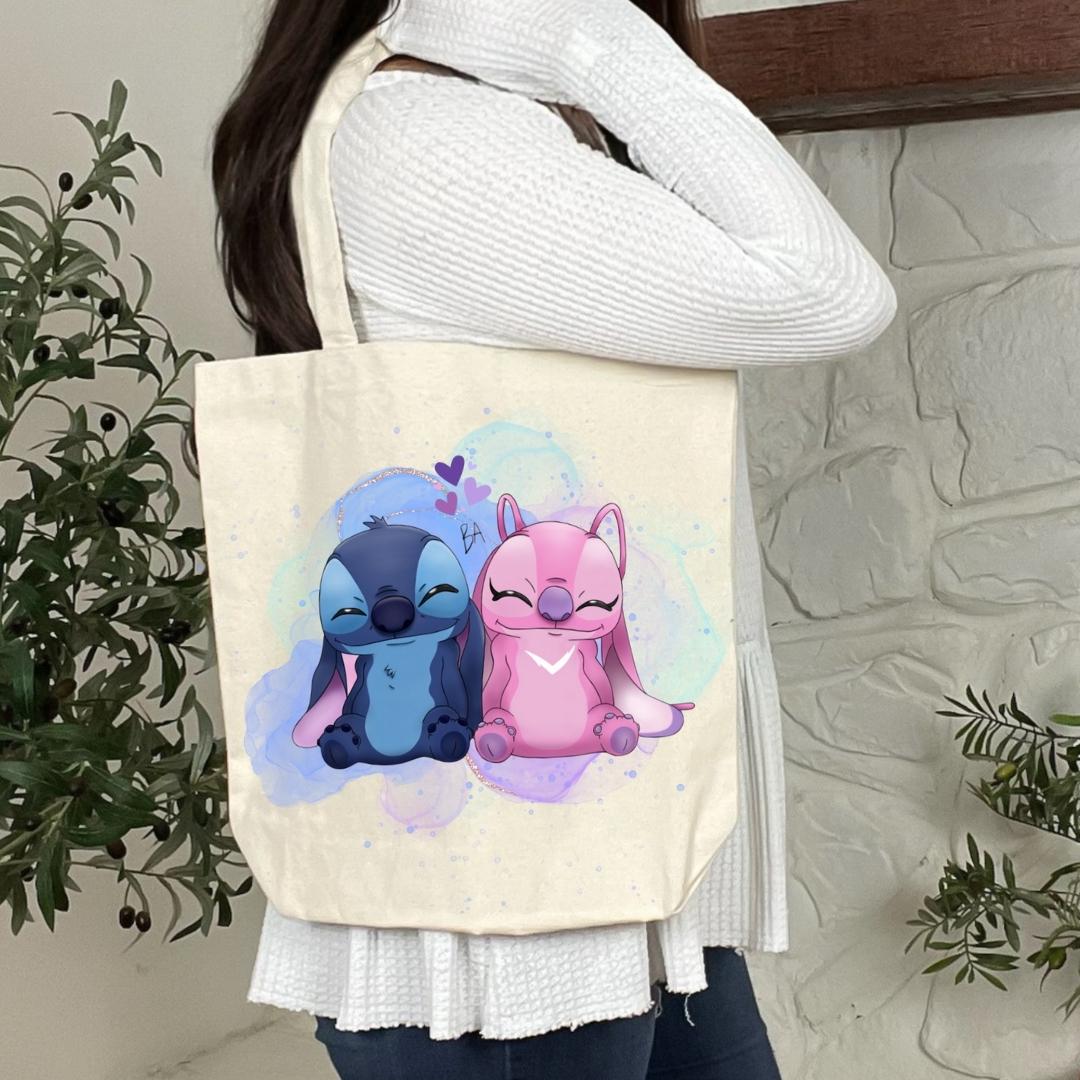 Stitch & Angel PNG , Stitch Couple Png, Stitch Love Png, Stitch Shirt ...