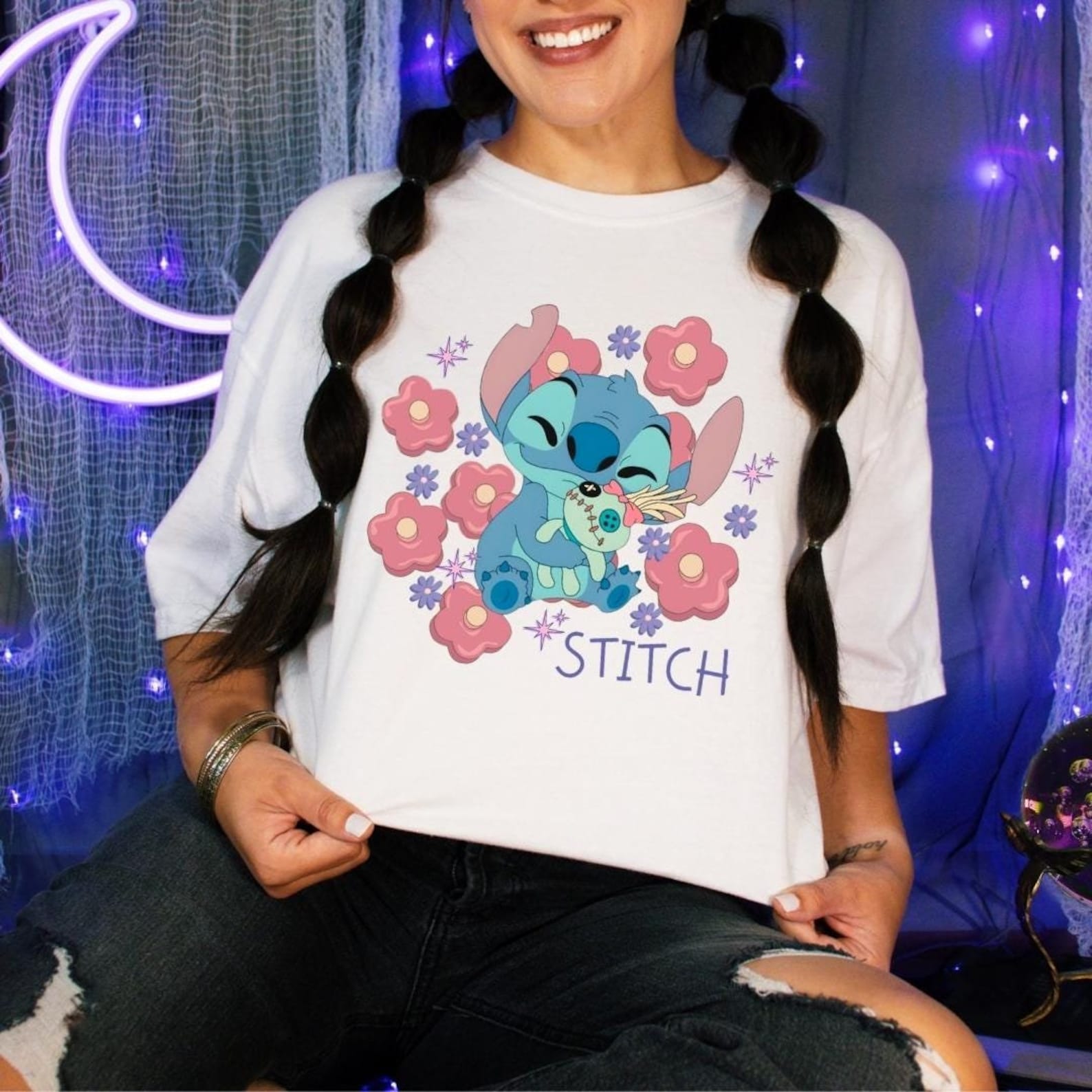 Retro Stitch PNG, Lilo and Stitch Png, Stitch Png, Stitch Shirt Png ...