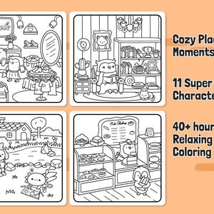 Cozy Hygge Coloring Pages | 10 Printable Coloring Pages | Cozy Season ...