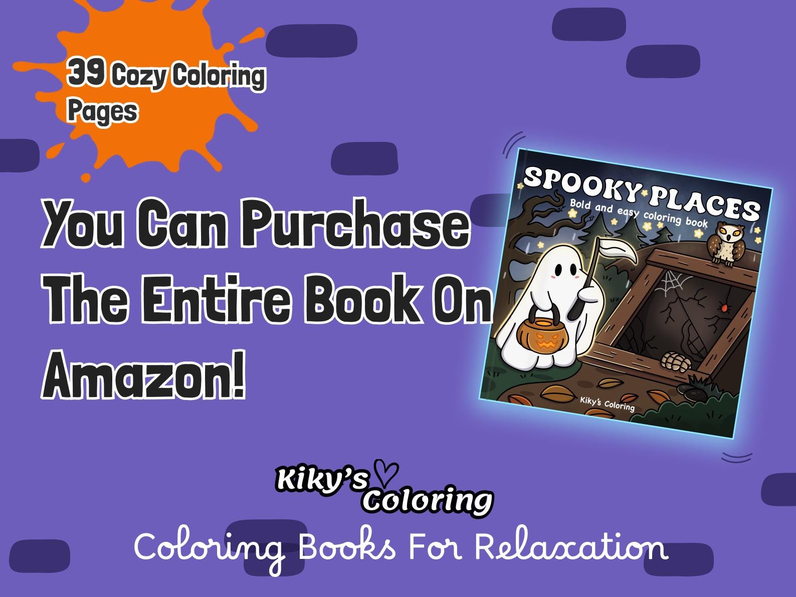 Spooky Cozy Coloring Pages | 39 Printable Coloring Pages | Spooky ...