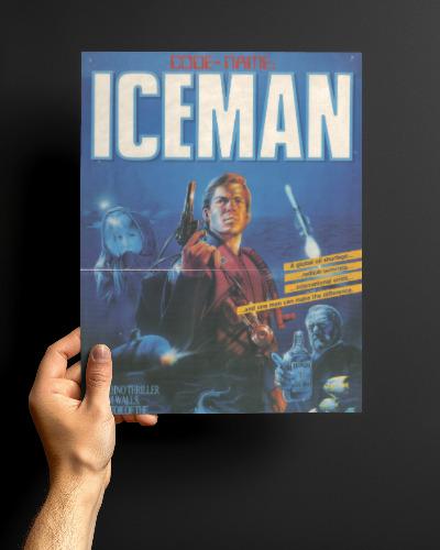 ICEMAN Retro Digital Print Classic Action-adventure Gaming Art Wall ...