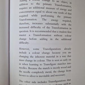 A Beginner's Guide to Transfiguration. Harry Style. Gift for ...