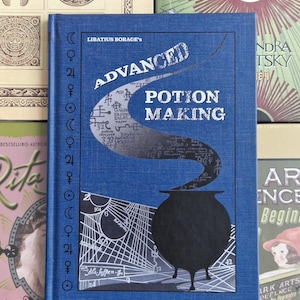 Potions Book Set: Advanced and Basic - Harry's Library Replica - Etsy