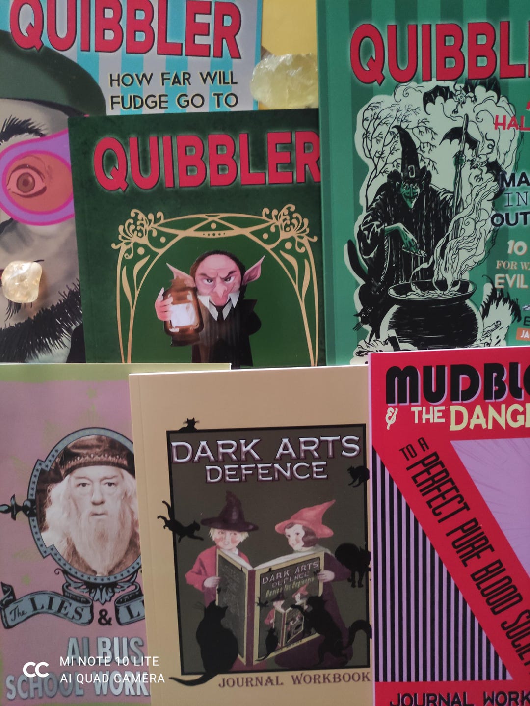 The Quibbler Magazine, Mudblood, Dark Arts Defence, Journal and ...