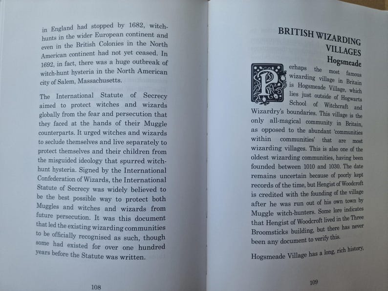 Handmade History of Magic Book: Fanmade, Readable (english and French ...
