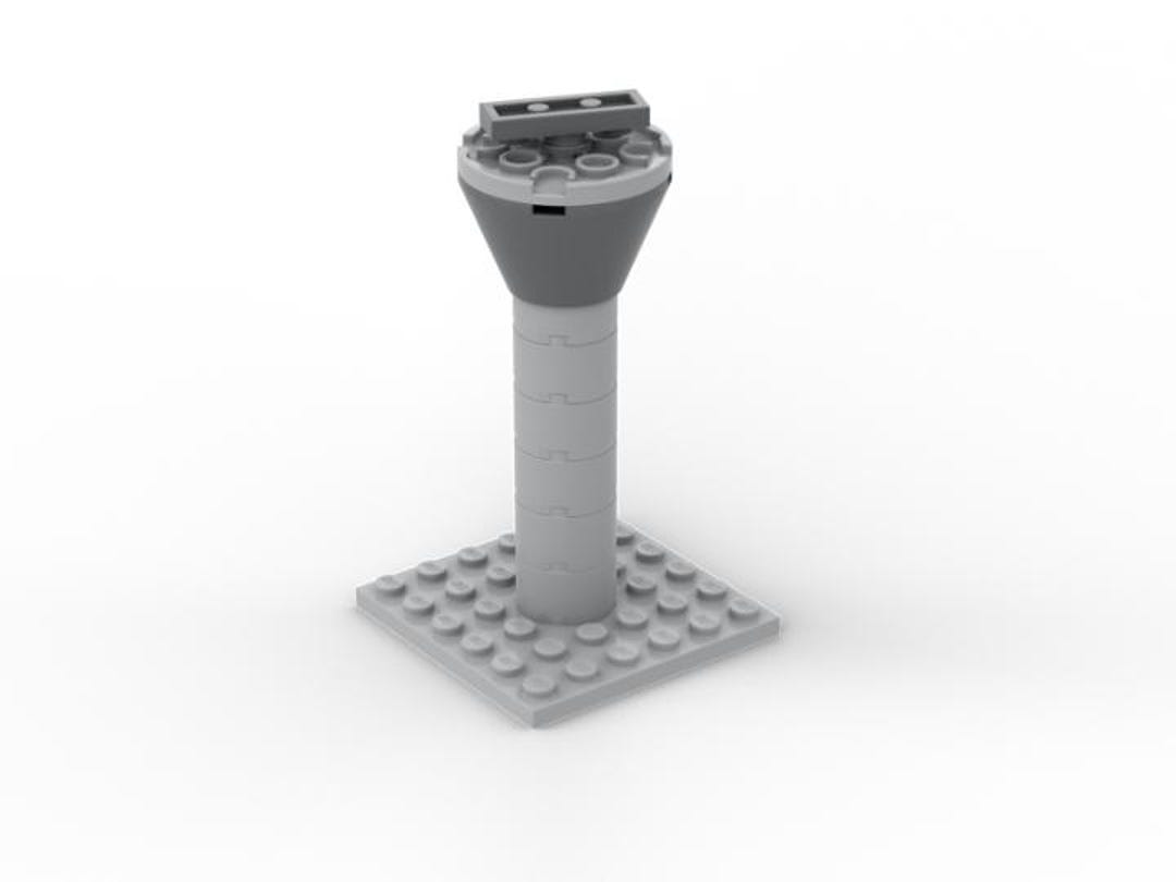 Lego ATC Tower MOC Instructions - Etsy