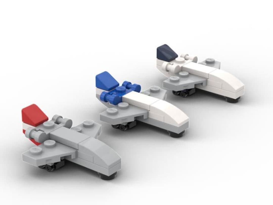 Mini Lego Regional Jet Plane MOC Instructions - Etsy