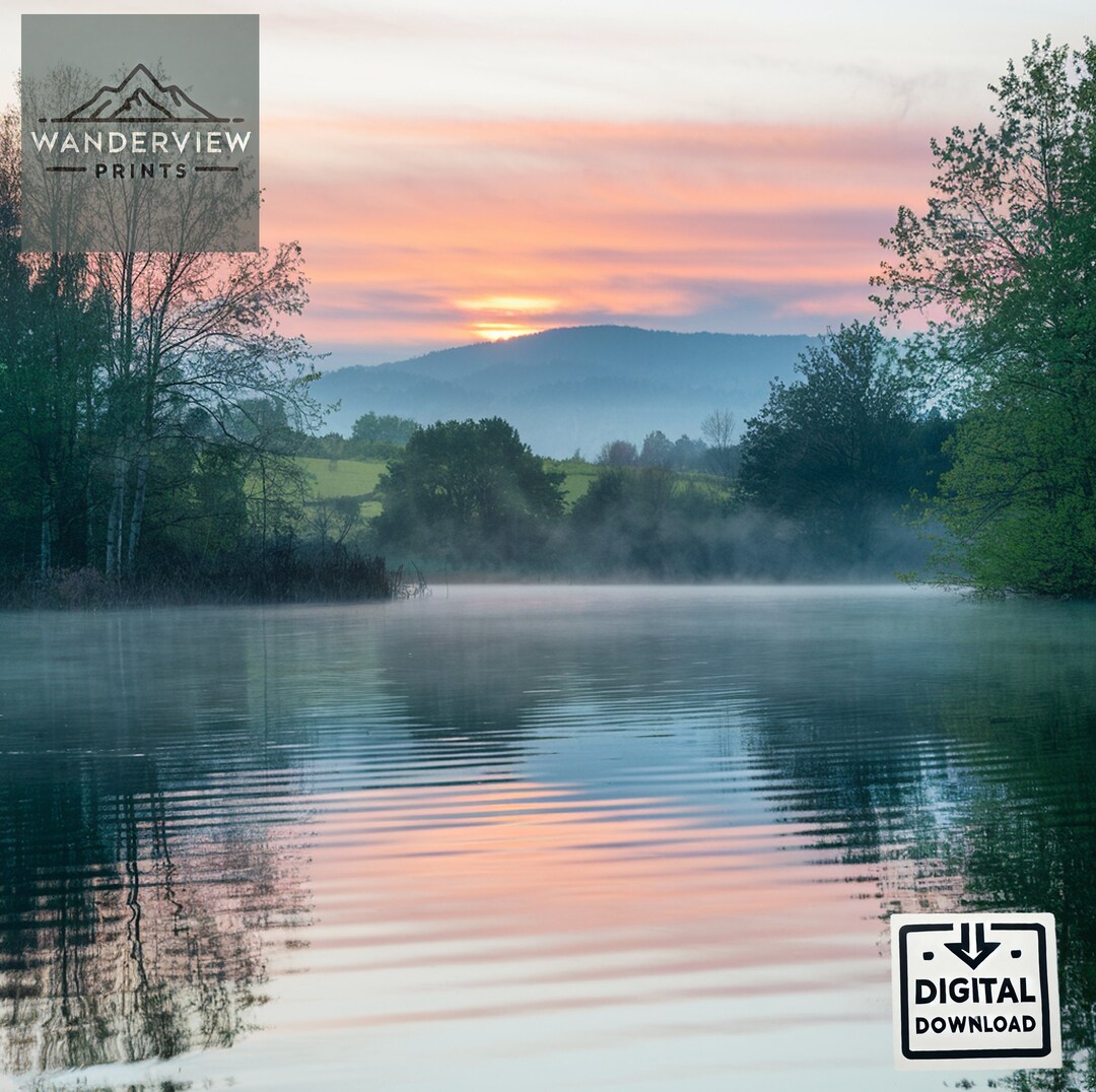 10 Nature Prints - High-resolution Digital Download - Landscape ...