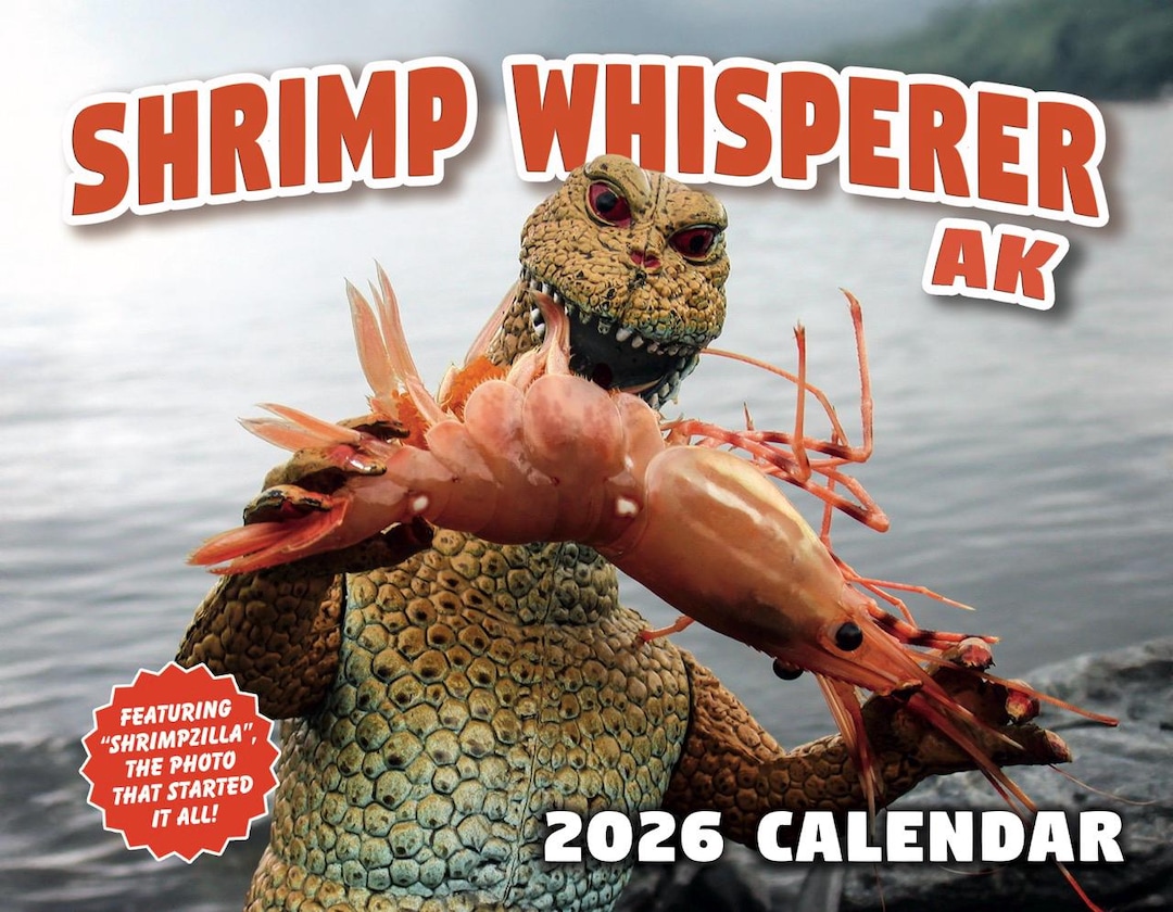2026 Shrimp Whisperer AK Calendar - Etsy