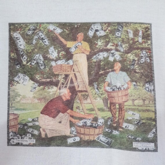 1983 winston smith money tree vintage t-shirt / singl… - Gem