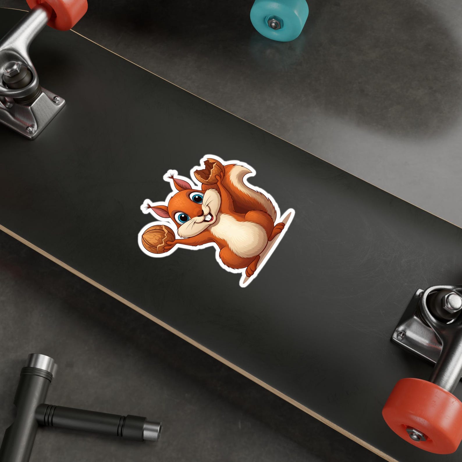 Cute Squirrel Decal, Animal Lover Gift, Car Sticker, Laptop Decal ...
