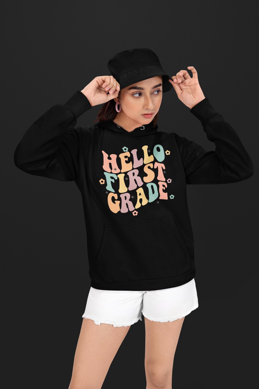 Hello First Grade Svg, Back to School Svg, Hello First Grade Rainbow ...