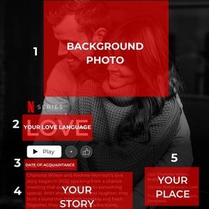 Netflix Rolled Poster, Personalized TV Show Movie Theme Wall Art ...