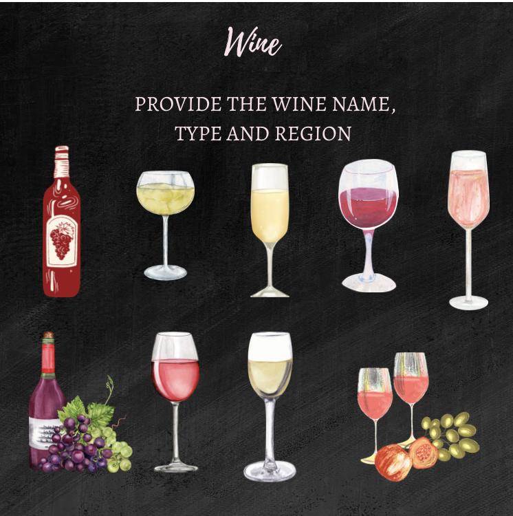 Event Drinks Menu - Etsy