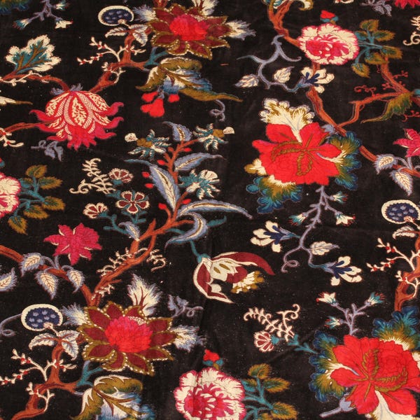 Printed Velvet Fabric - Etsy
