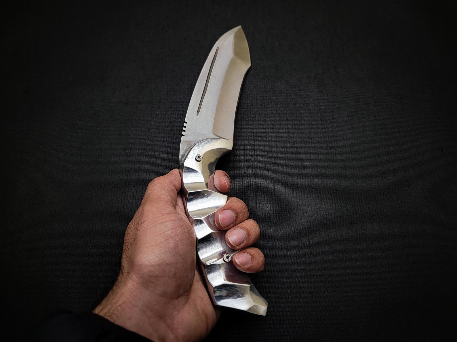 Tekken 8 Victor Chevalier Replica Knives: D2 Steel Blade, Leather ...