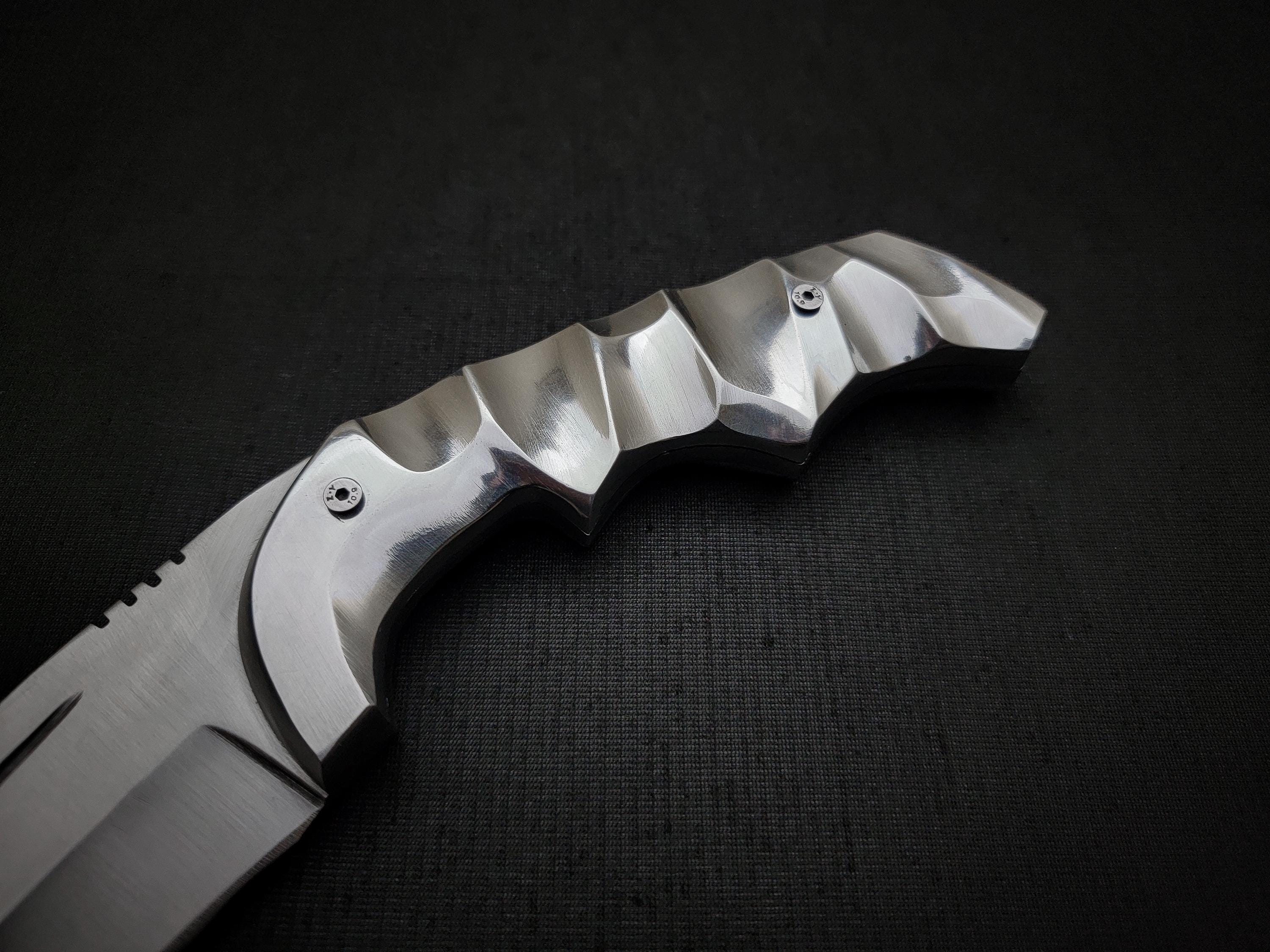 Tekken 8 Victor Chevalier Replica Knives: D2 Steel Blade, Leather ...
