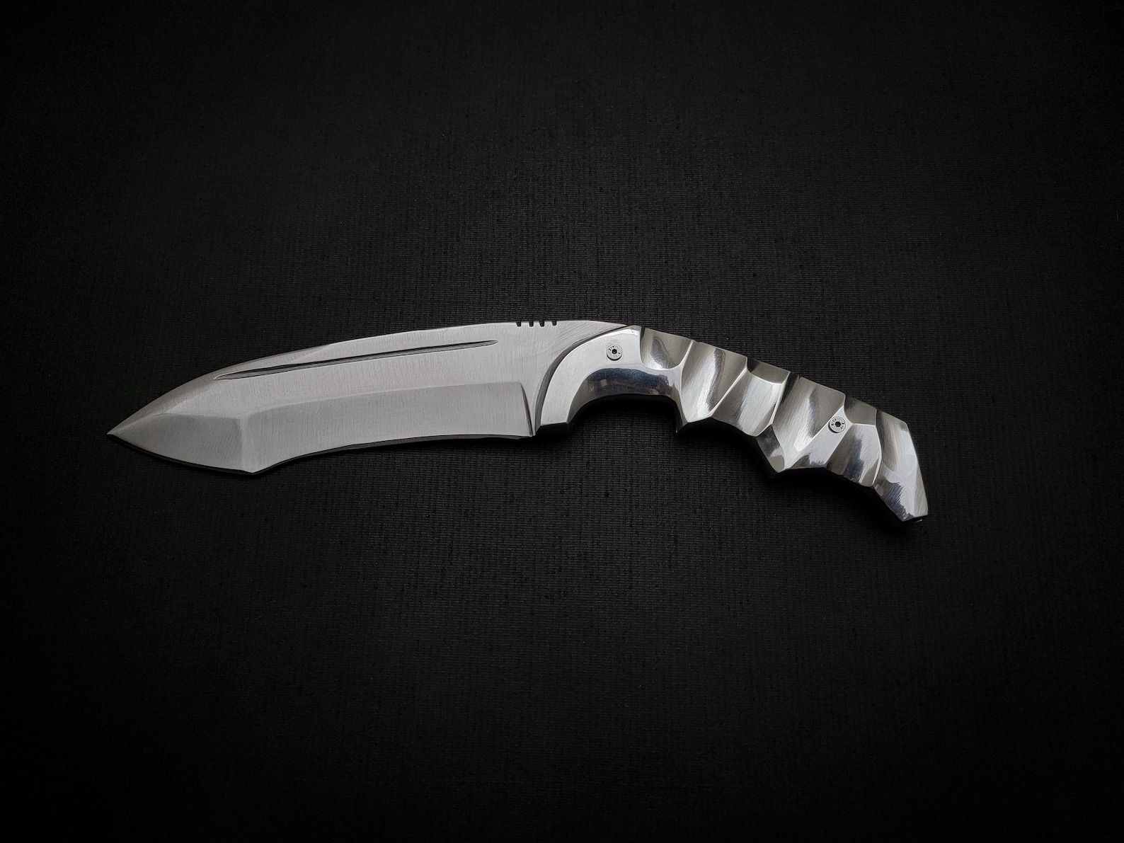 Tekken 8 Victor Chevalier Replica Knives: D2 Steel Blade, Leather ...