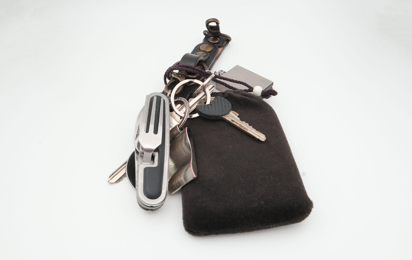 Keychain,leather,vegetable,organizer,belt Key Chain,outdoor Keychain ...