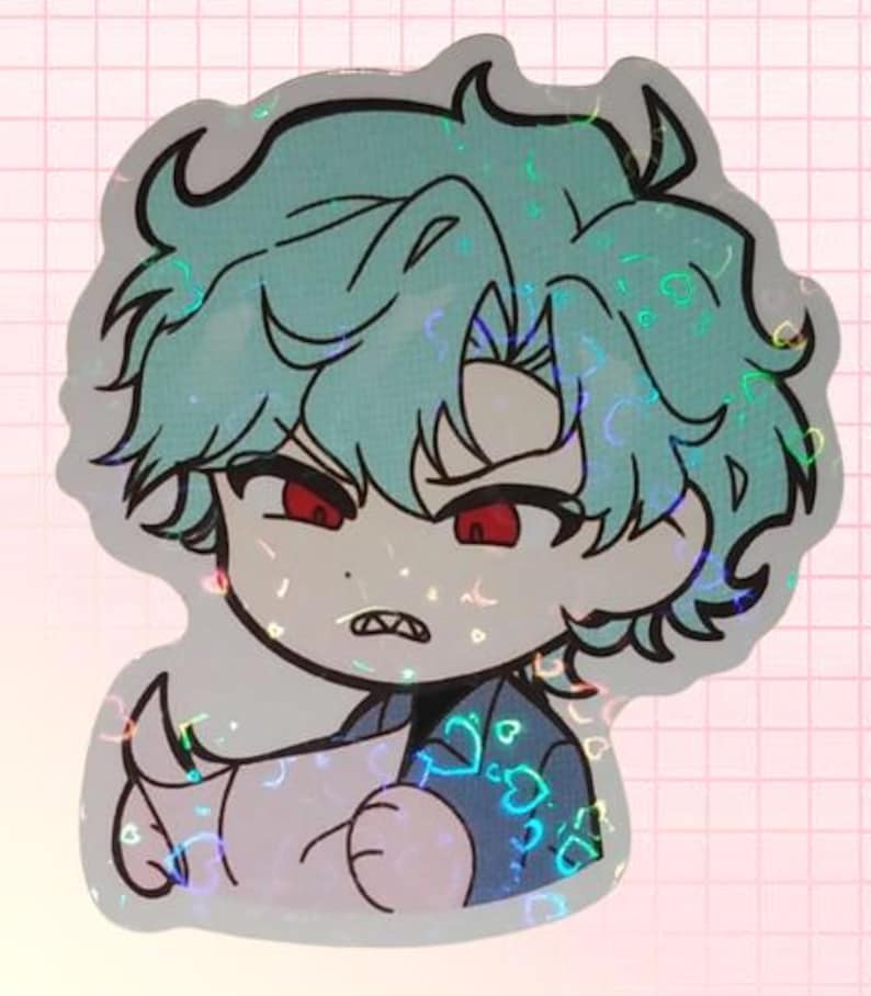 Genshin Impact Dottore Chibi Stickers - Etsy