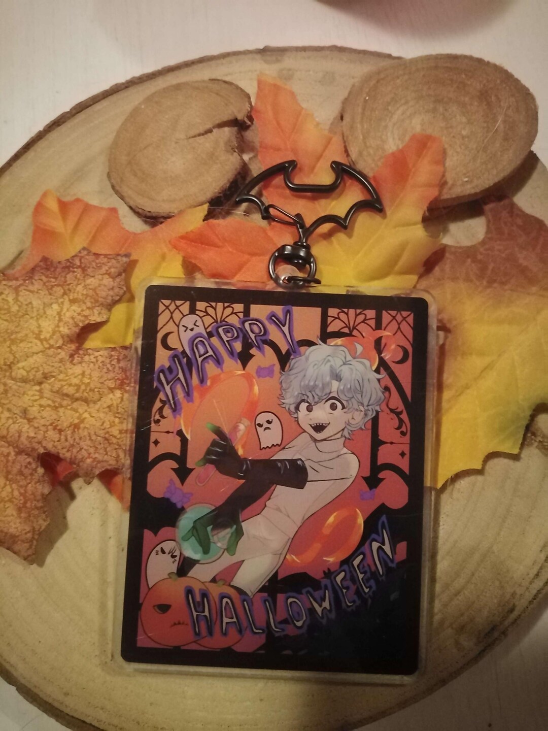 Genshin Impact Dottore Halloween Keychain - Etsy