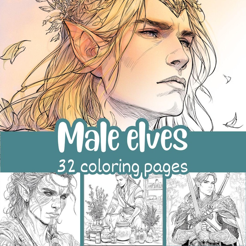 Elven Book Page - Etsy