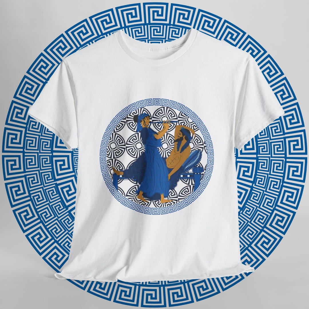 The Odyssey Shirt Odyssey and Calypso Greek Poem Tshirt Homer Ancient ...