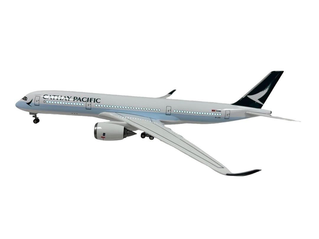 Cathay Pacific Model Plane Aircraft Large Scale Airplane Lights Gift ...