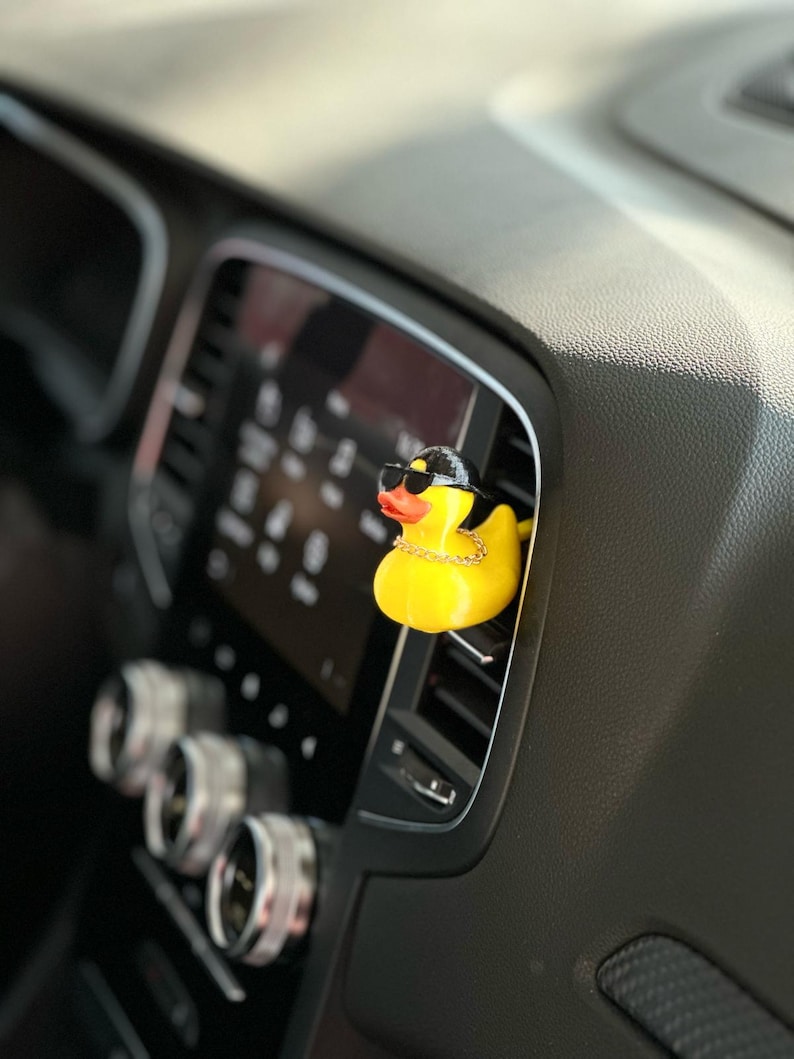 3d-printed Duck Car Air Vent Decoration Stylish Dashboard Ornament - Etsy