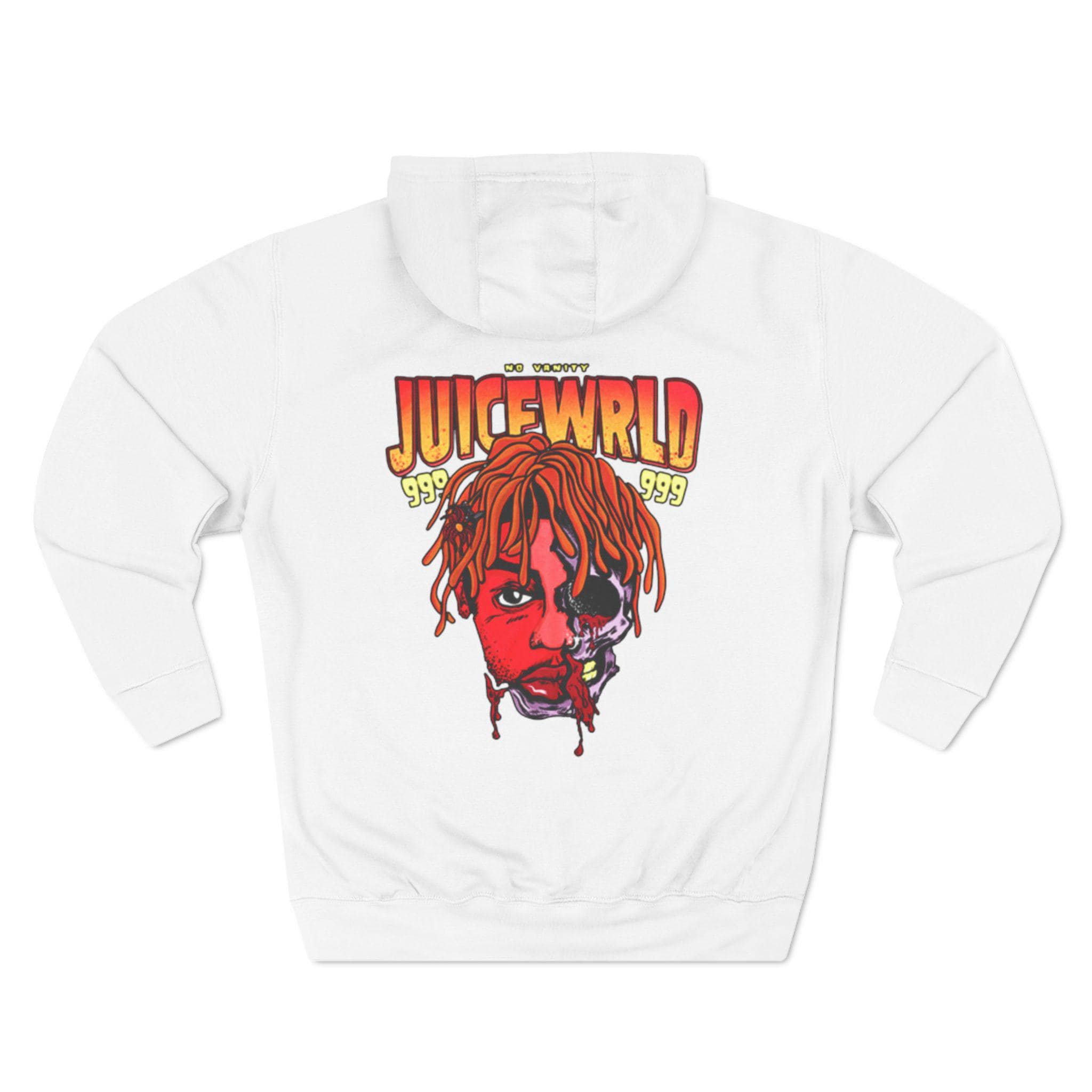 Juice Wrld Three Panel Fleece Hoodie, Music Fan Sweatshirt, Graphic ...