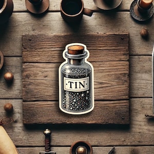 MISTBORN - Metal Vials Bundle - Vinyl Sticker - Etsy